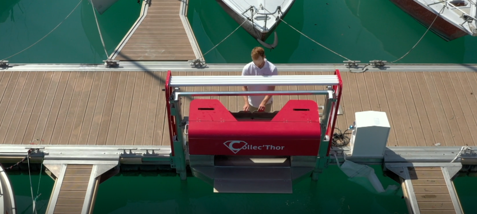 Collec'Thor | Fixed trash collector | The Searial Cleaners