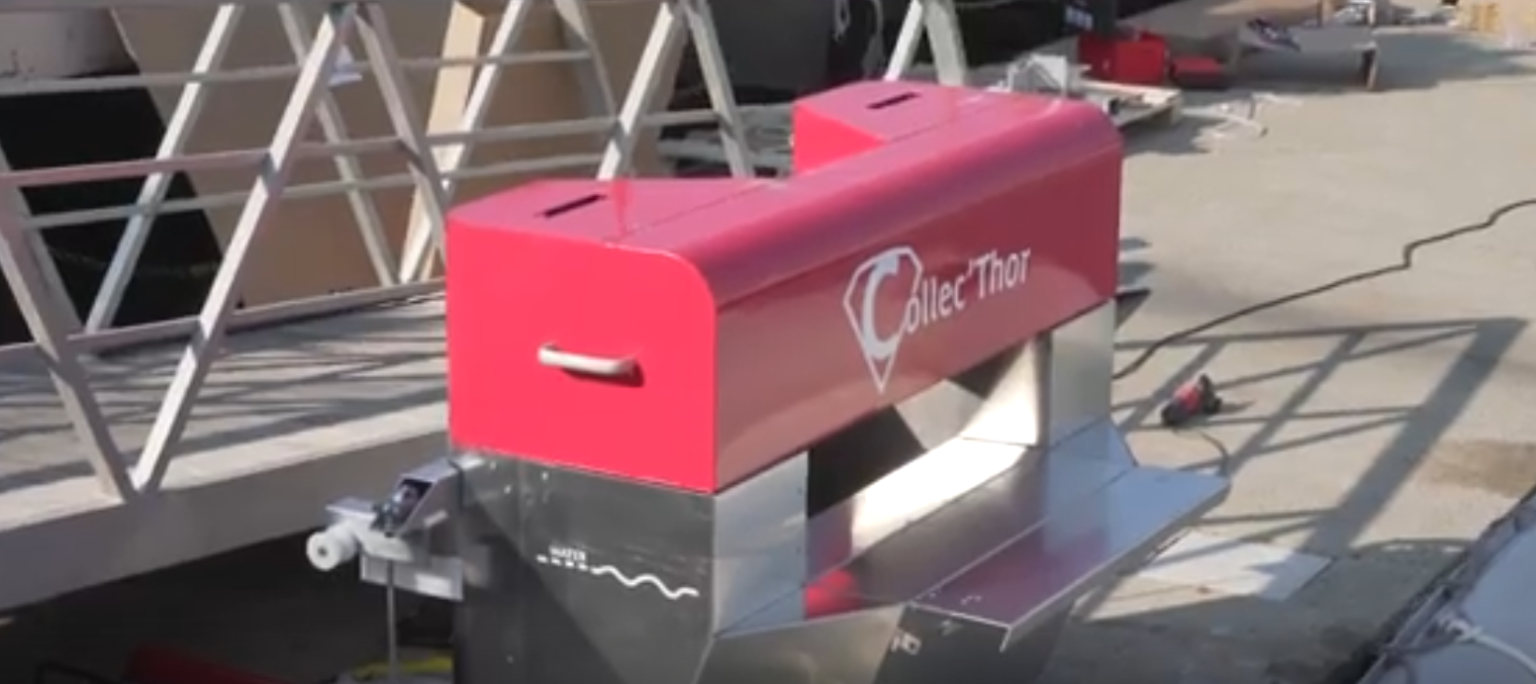 Collec'Thor | Fixed trash collector | The Searial Cleaners